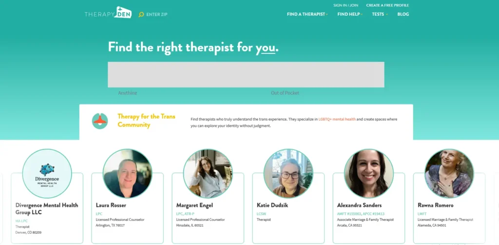 Website Design for Mental Health Professionals - 10 best Examples